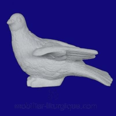 Statue Colombe Blanc