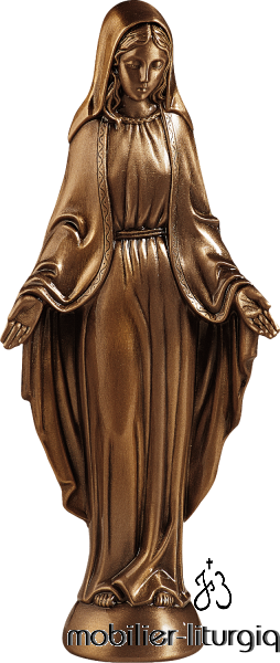 Statue Vierge Marie Bronze